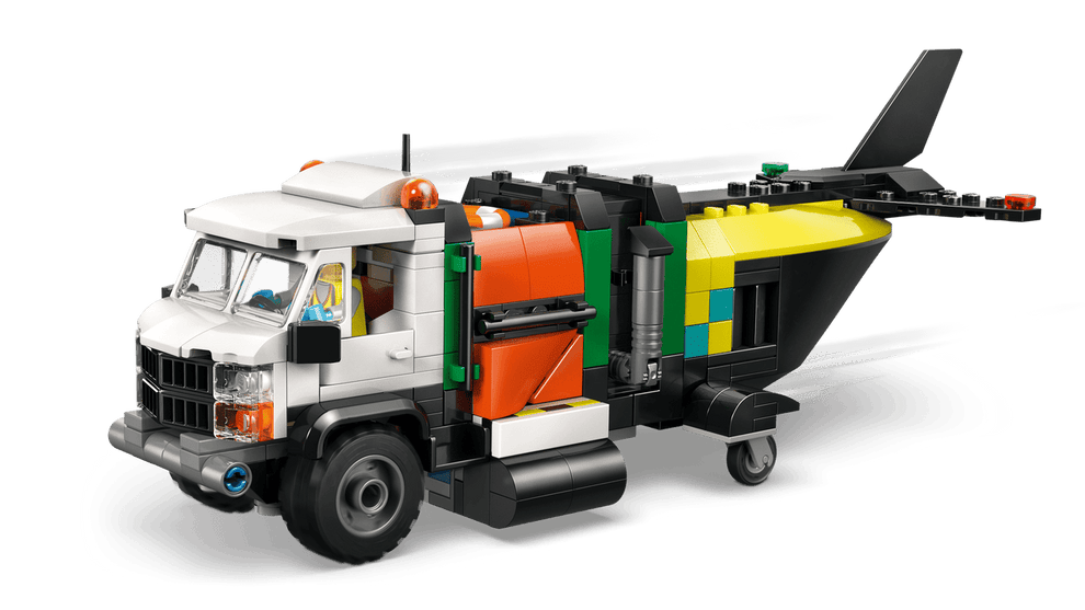 LEGO® City - Airplane, Service Truck & Hovercraft Remix 60505 ...